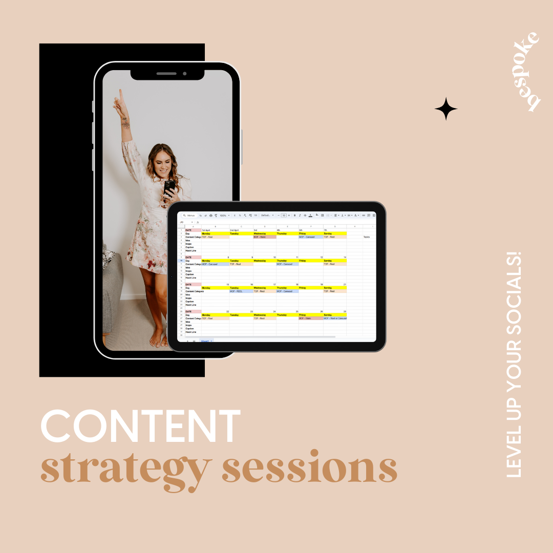 Personalised Content Strategy Sessions | Maxx Marketing